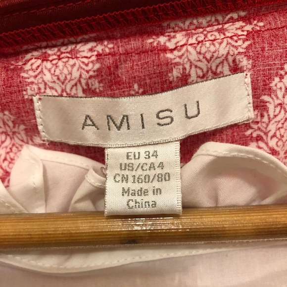 Amisu | Dresses | Stunning Beautiful Red German Dirndl | Poshmark